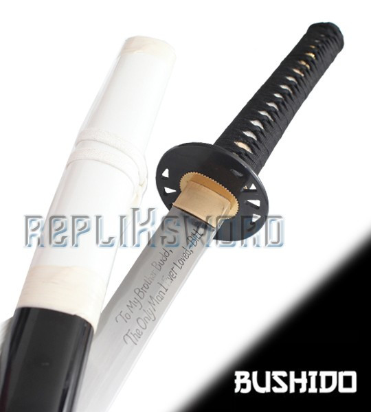 Katana Forgé de Budd, Epée Affutée Kill Bill, Sabre de Budd Tranchant ...