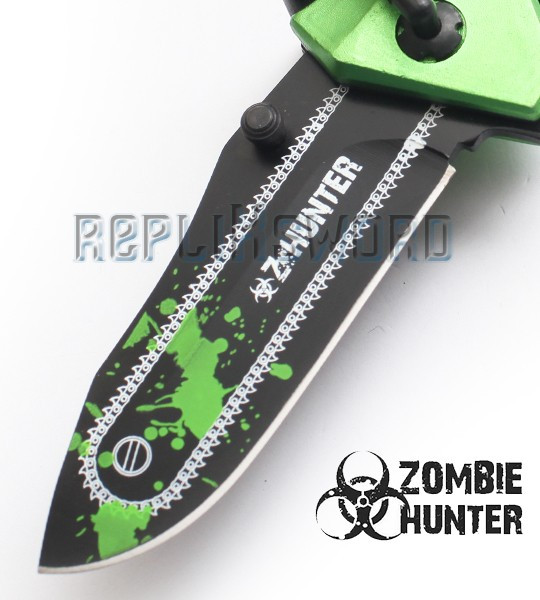 Couteau Tactique Zombie, Massacre a la Tronconeuse, ZB-025GN - Repliksword