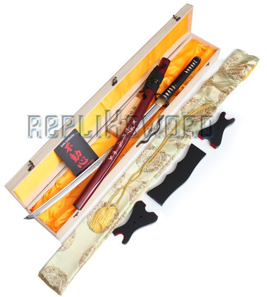 Achat Katana de Coupe Fudoshin, Epee Bambou Tranchante, K46 - Repliksword