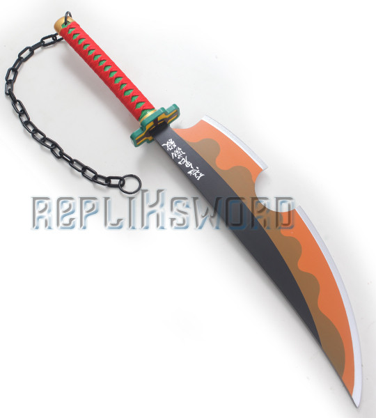 Achat Epee Tengen Pas Cher, Demon Slayer Sabre Bois - Repliksword