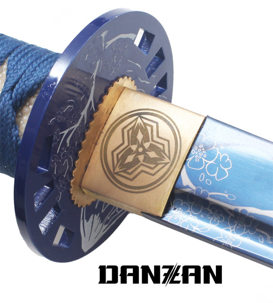 Achat Danzan Sabre Tranchant Pas Cher, Katana Fleur - Repliksword