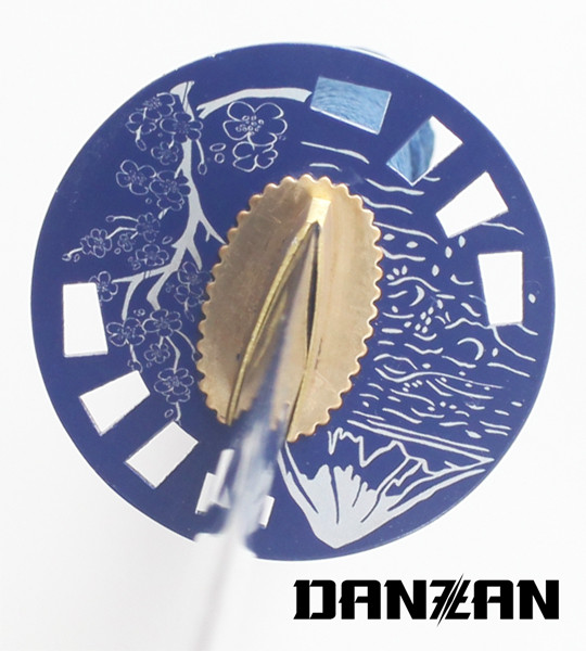 Achat Danzan Sabre Tranchant Pas Cher, Katana Fleur - Repliksword