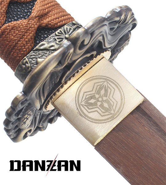 Katana En Bois Japonais Danzan Katana Ninja Sabre En Bois Epee ...