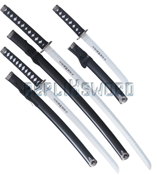 Achat Set 3 Katanas en Bois, Katana Samourai - Repliksword