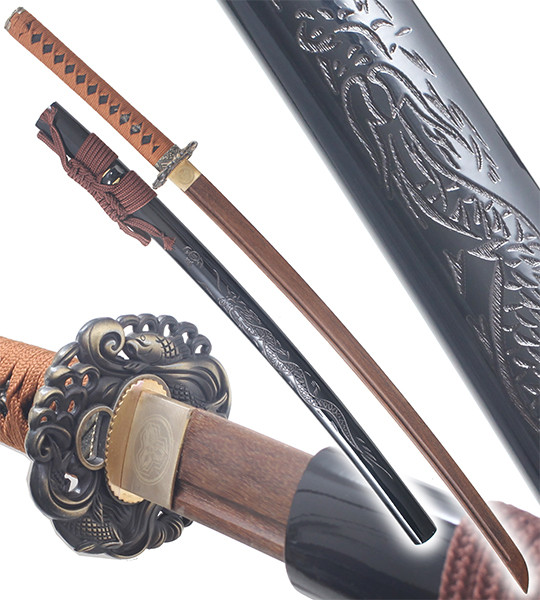 Achat Sabre Japonais en Bois de Qualité Pas Cher, Katana - Repliksword