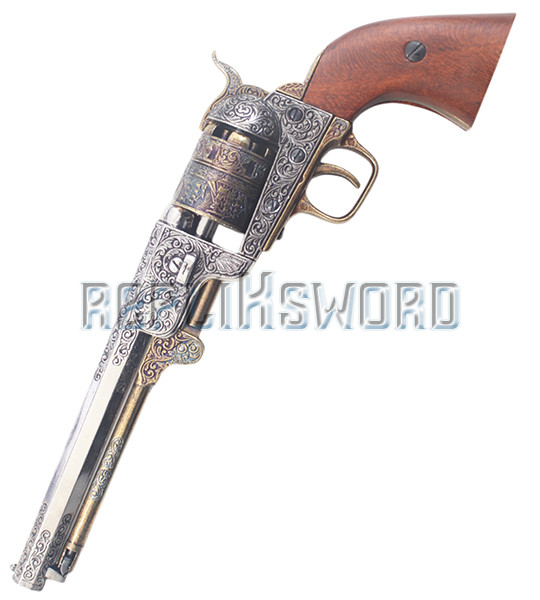 Achat Revolver Pas Cher, Pistolet Denix Acier Replique - Repliksword