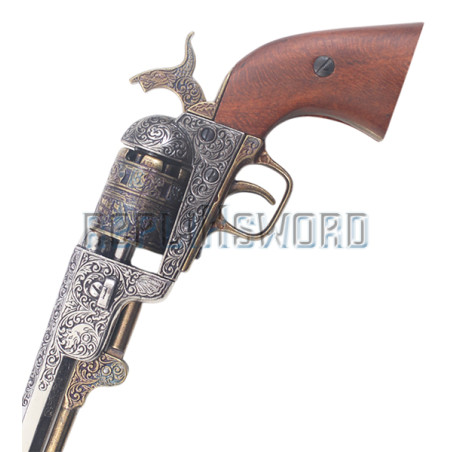 Achat Revolver Pas Cher, Pistolet Denix Acier Replique - Repliksword