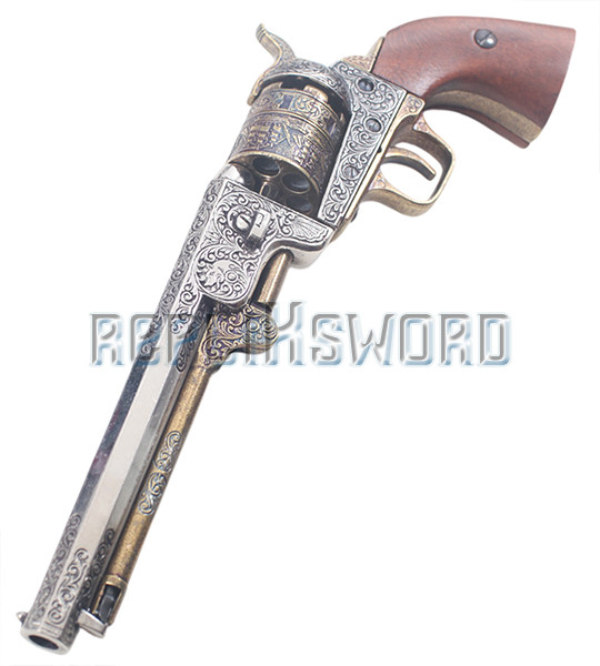 Achat Revolver Pas Cher, Pistolet Denix Acier Replique - Repliksword