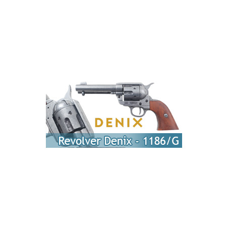 Achat Revolver Denix Factice, Pistolet Decoration - Repliksword